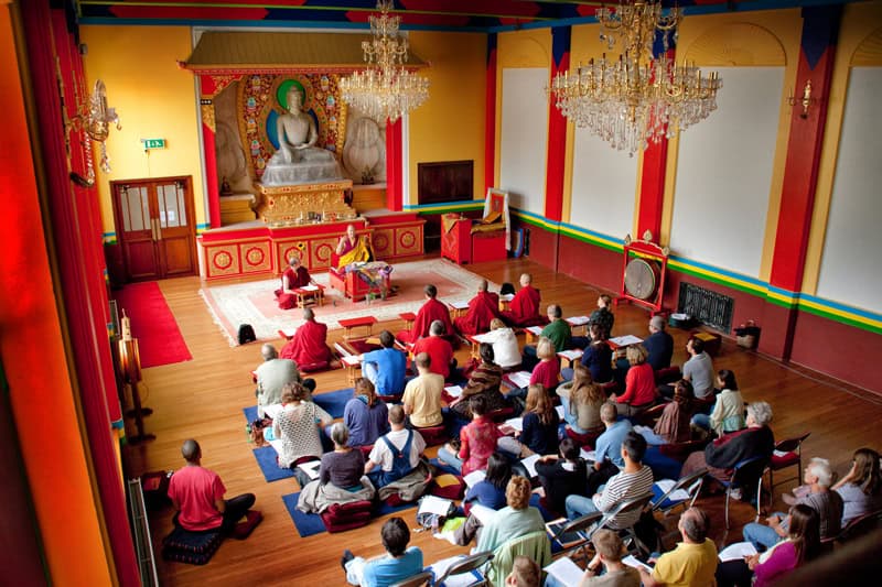 Volunteering spirit transforms old library into Buddhist centre ...