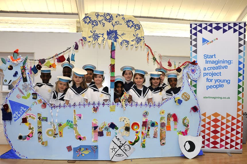 Schoolchildren get creative with scrap - Positive News - Positive News