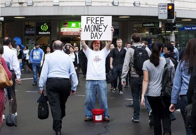 Free Money Day set to challenge perceptions of economy - Positive News ...