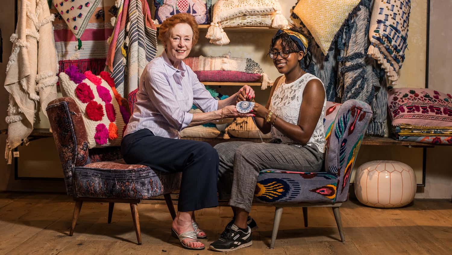 Older folk teach young people traditional skills at GrandFest ...