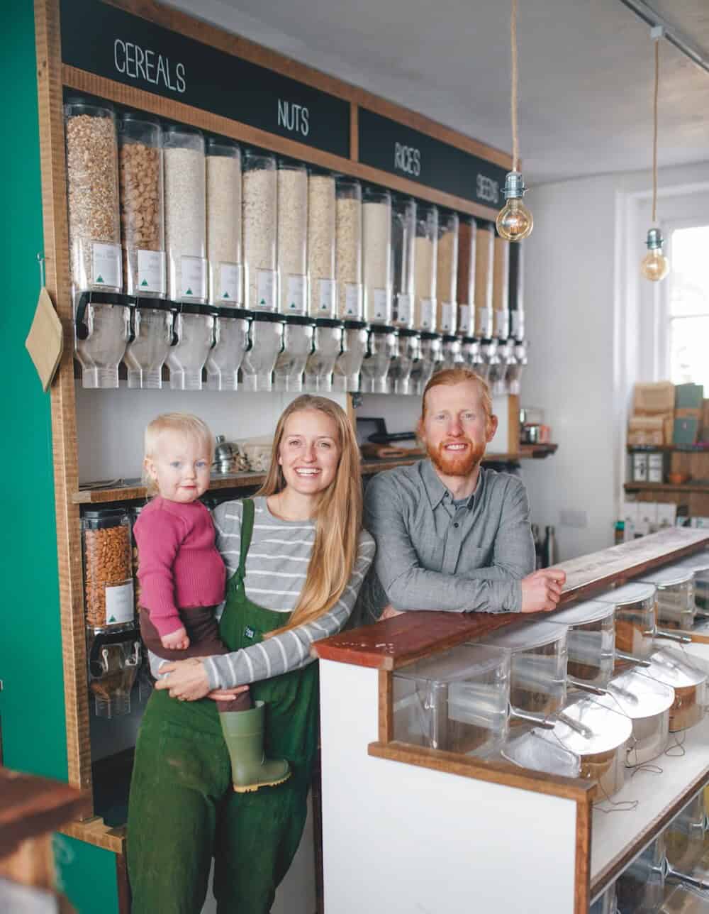 Zero heroes: the couple behind the UK's first zero-waste shop ...