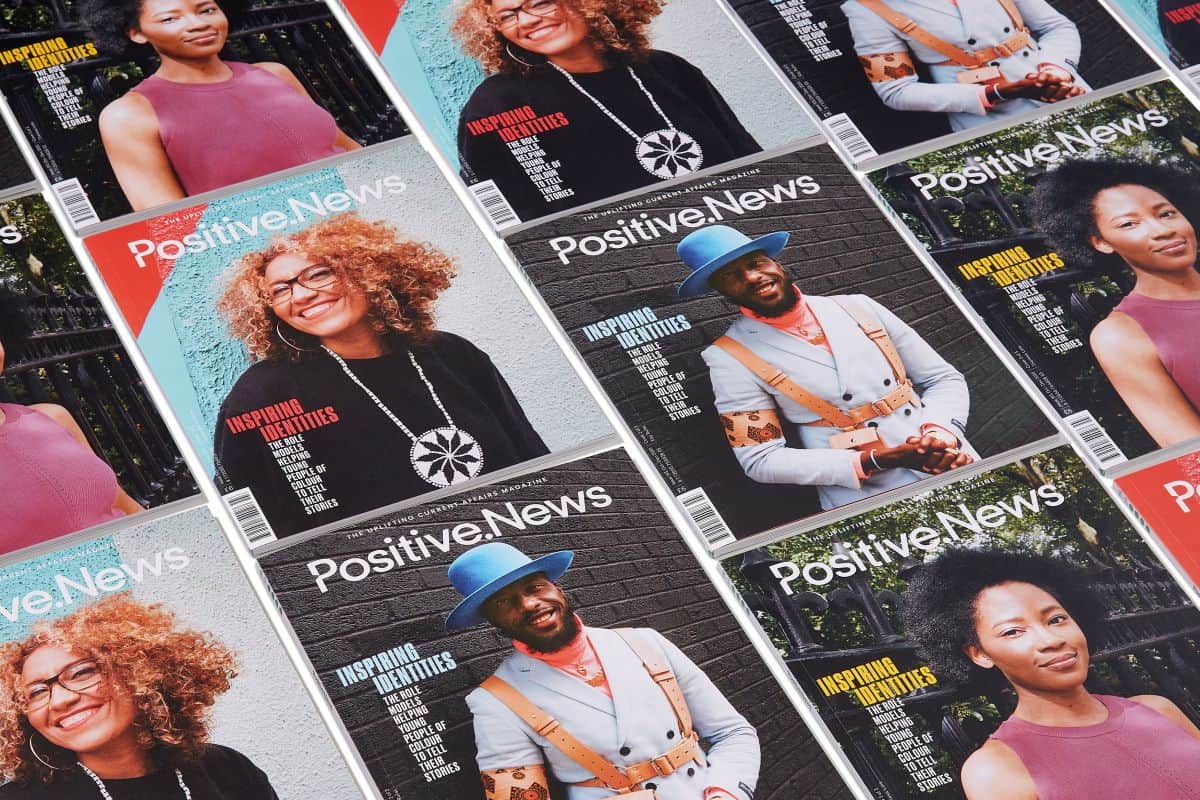 New issue of Positive News features projects giving young people of ...