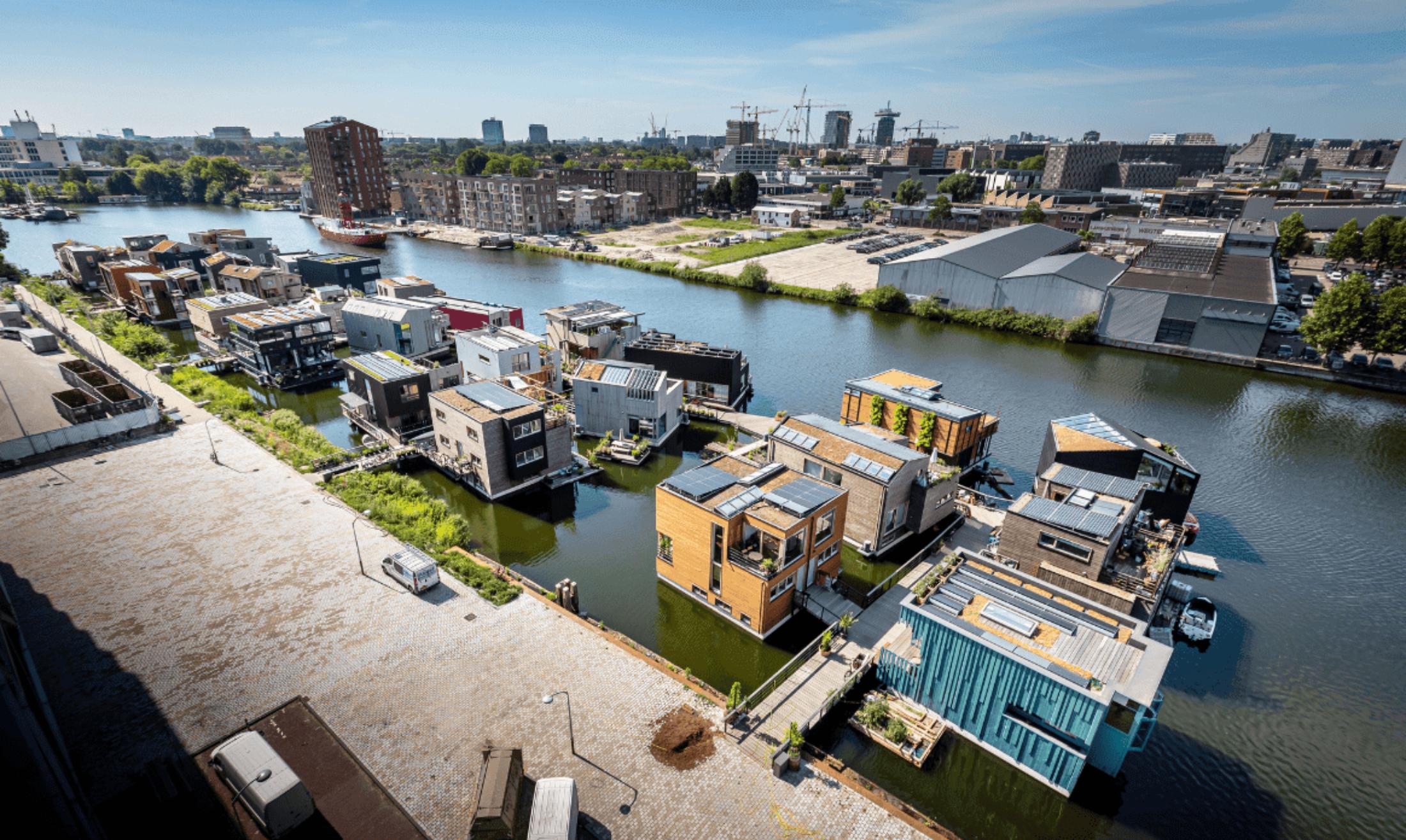 Amsterdam’s floating eco-community is a model for modern living ...