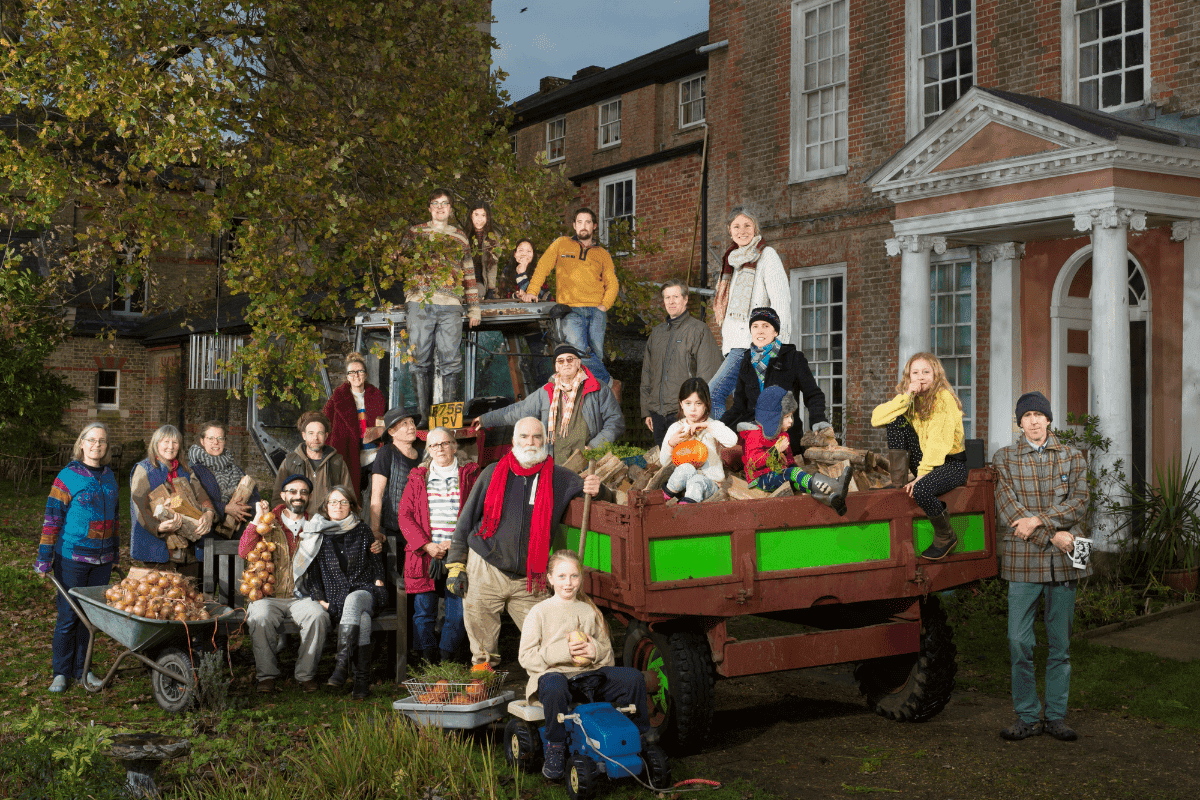 The English manor house that became a thriving commune - Positive News