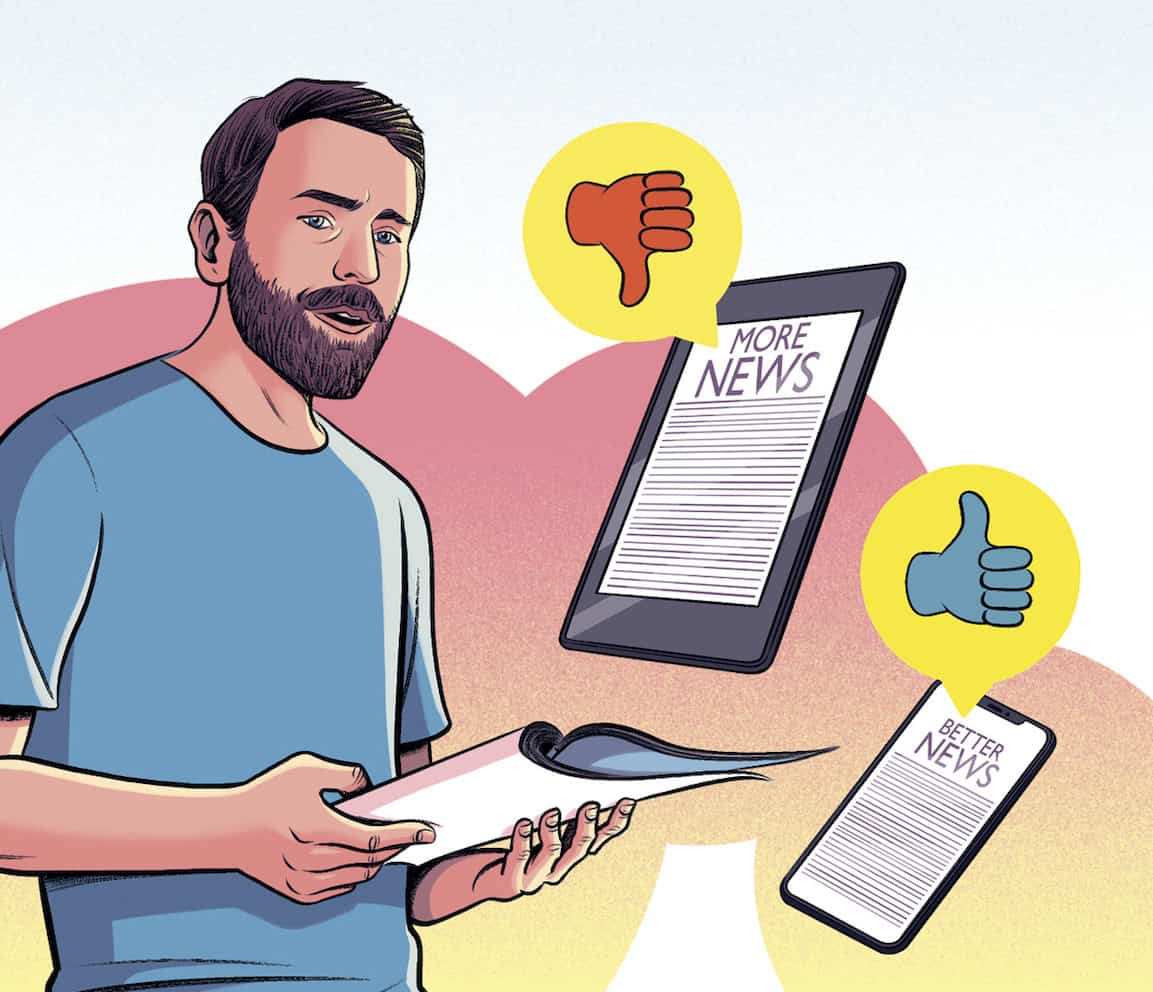 ‘Negative news publications should come with a health warning ...