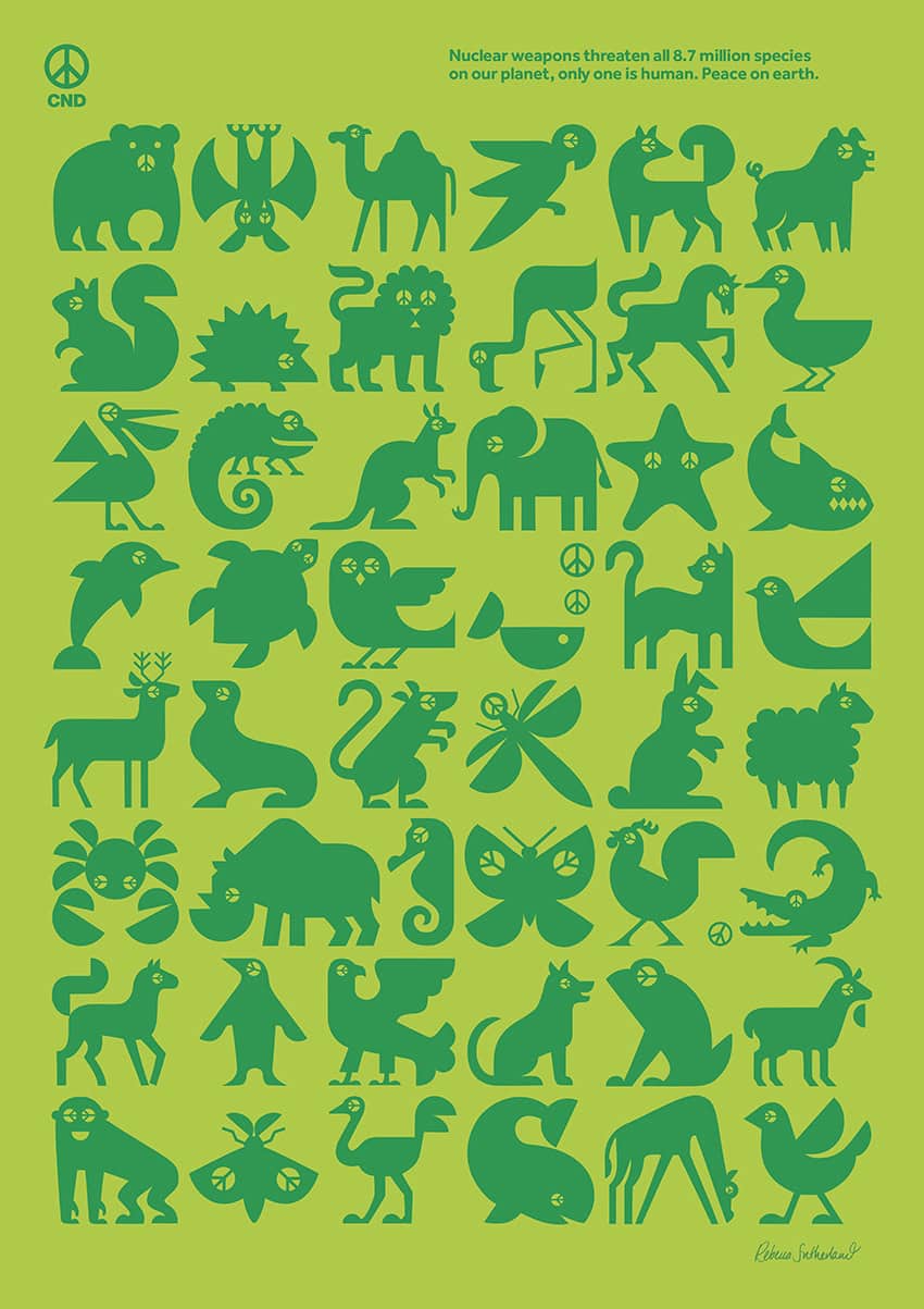 ‘A common vision for a world without war’: artists redesign the iconic ...